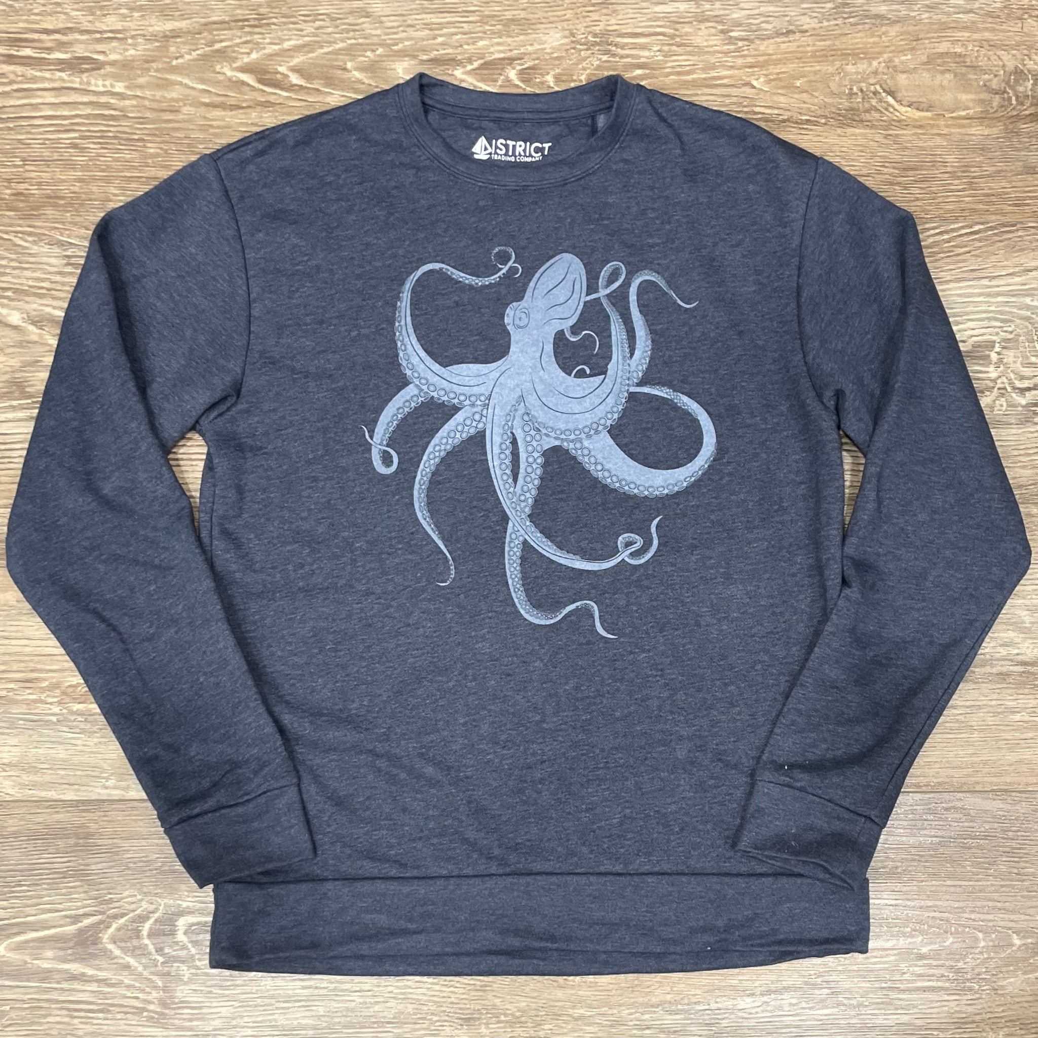 Octopus Graphic Crew Neck Sweatshirt – District Trading Company