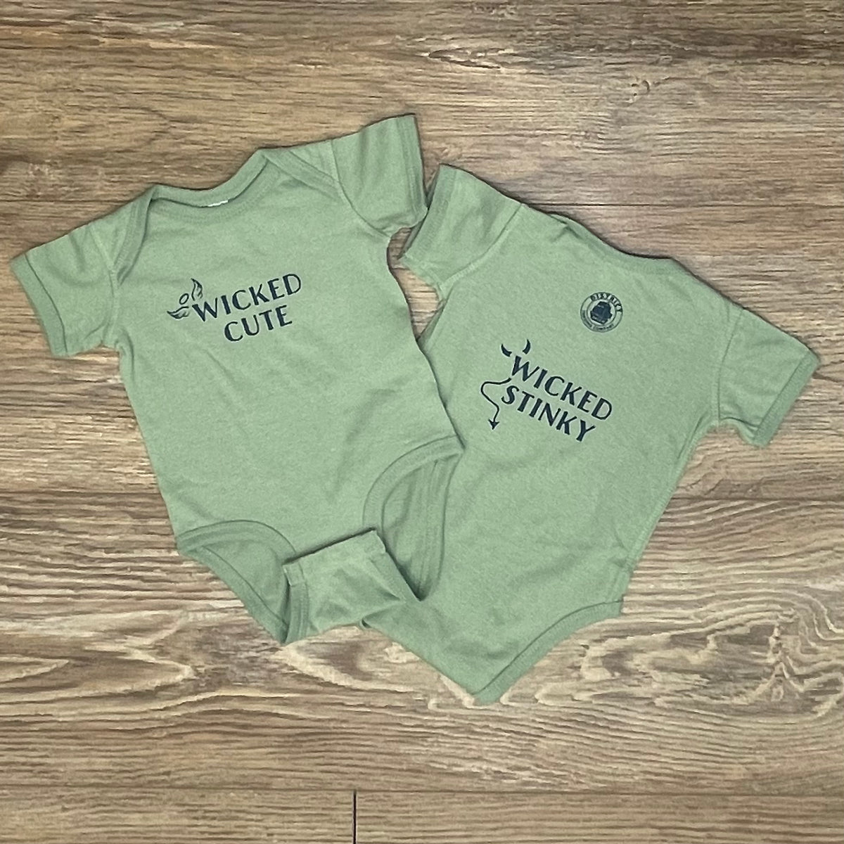 Wicked Cute, Wicked Stinky Baby Onesie | Boston, MA Onesies