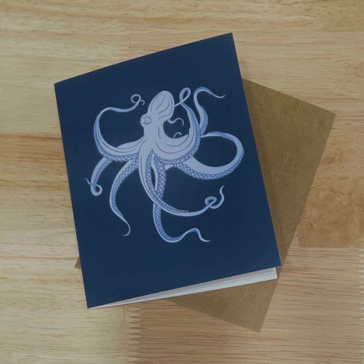 Octopus Greeting Card